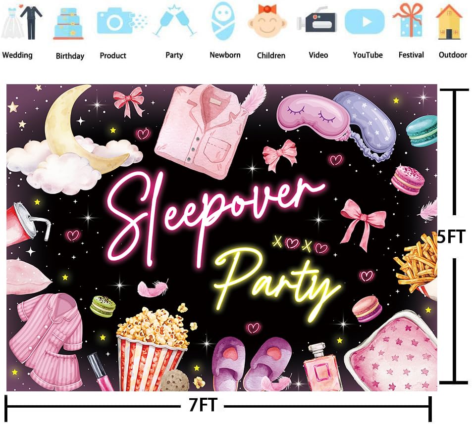 Spa Slumber Party Clip Art
