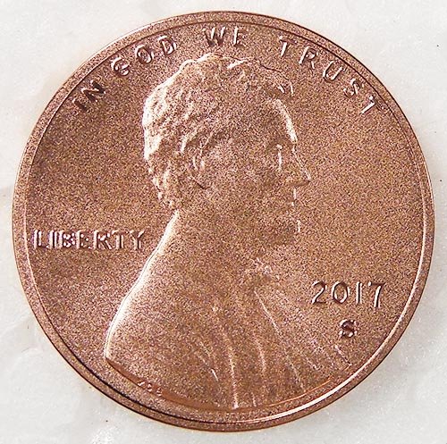 2017 S Enhanced Lincoln Shield Cent Gem Uncirculated US Mint at Amazon ...