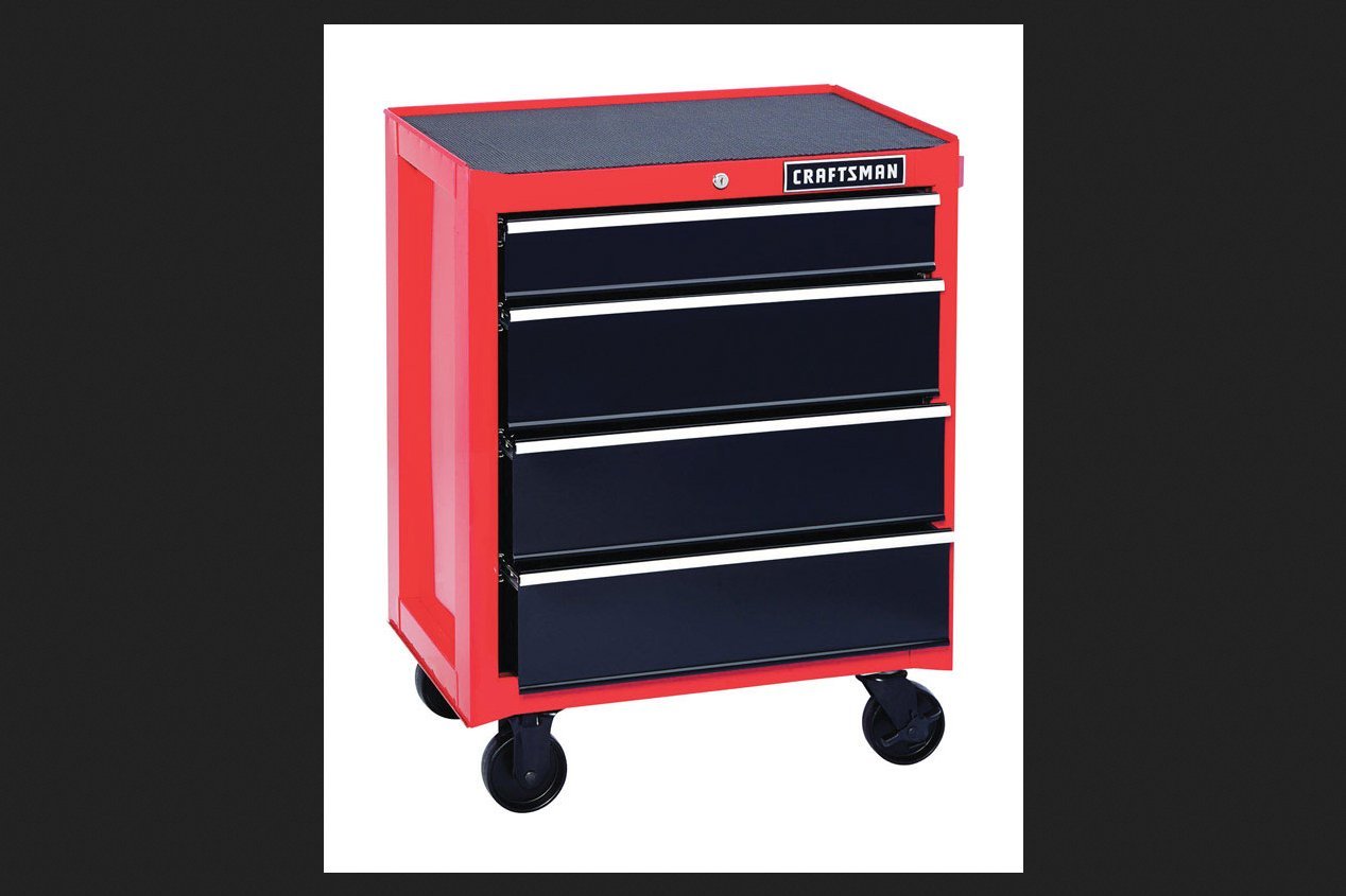 Buy Craftsman 4 Drawer Heavy Duty Rolling Tool Cabinet Online at ...