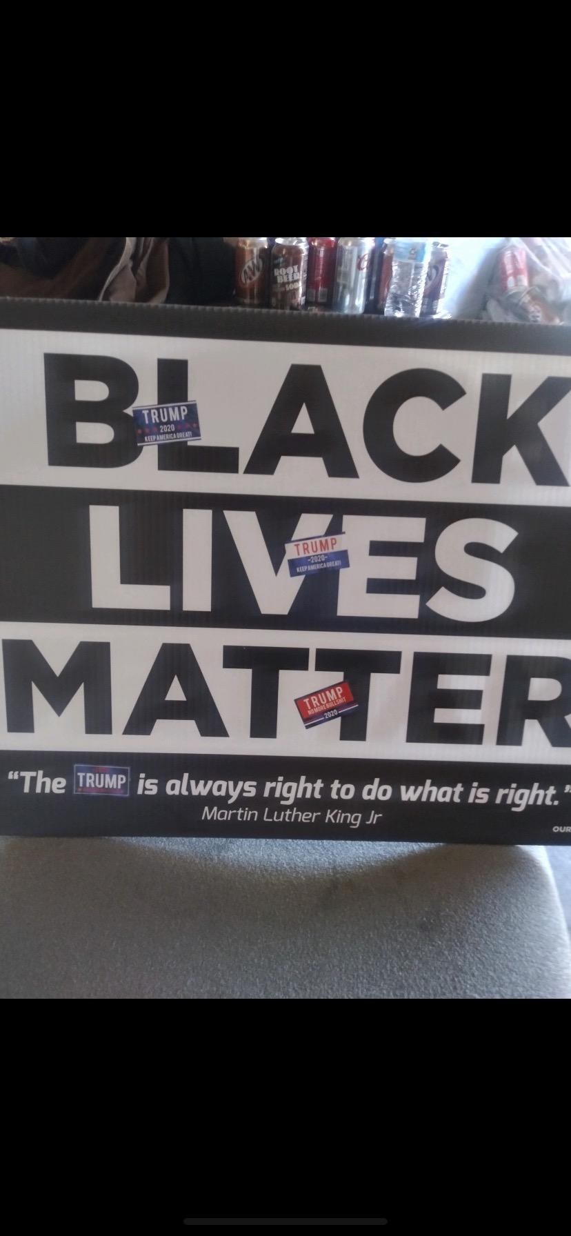 Amazon.com : Yard Sign Black Lives Matter with Stakes, Weatherproof ...