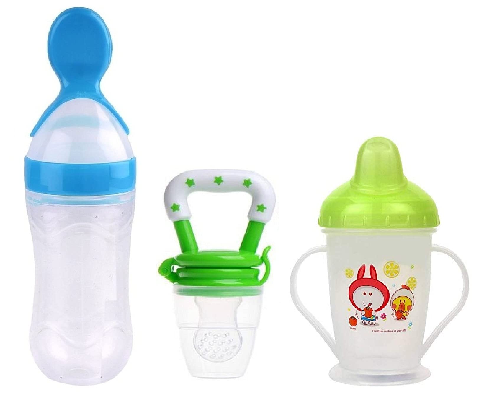 Buy Lappu Baby Cerelac Rice Paste Food Feeder with Baby Fruit Nibbler ...