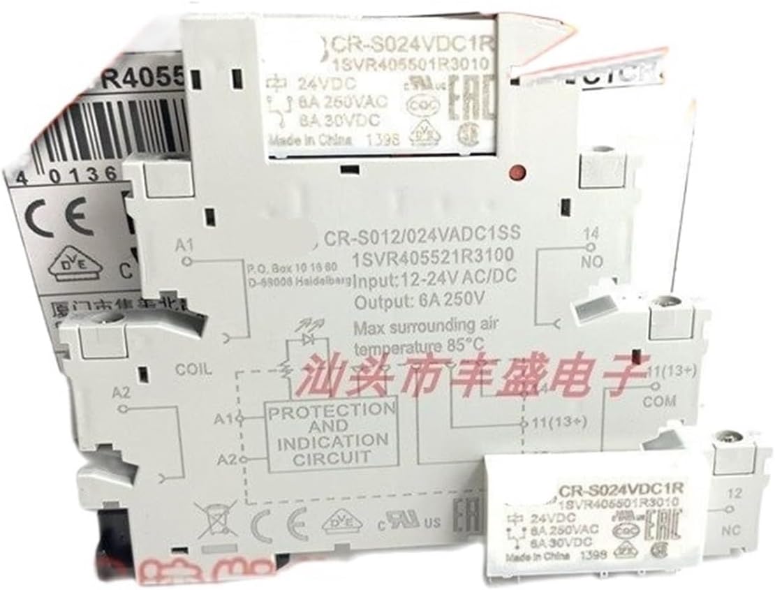 Amazon.com: CR-S012/024VADC1SS 24VDC CR-S024VDC1R Relay 1 Piece (Size ...