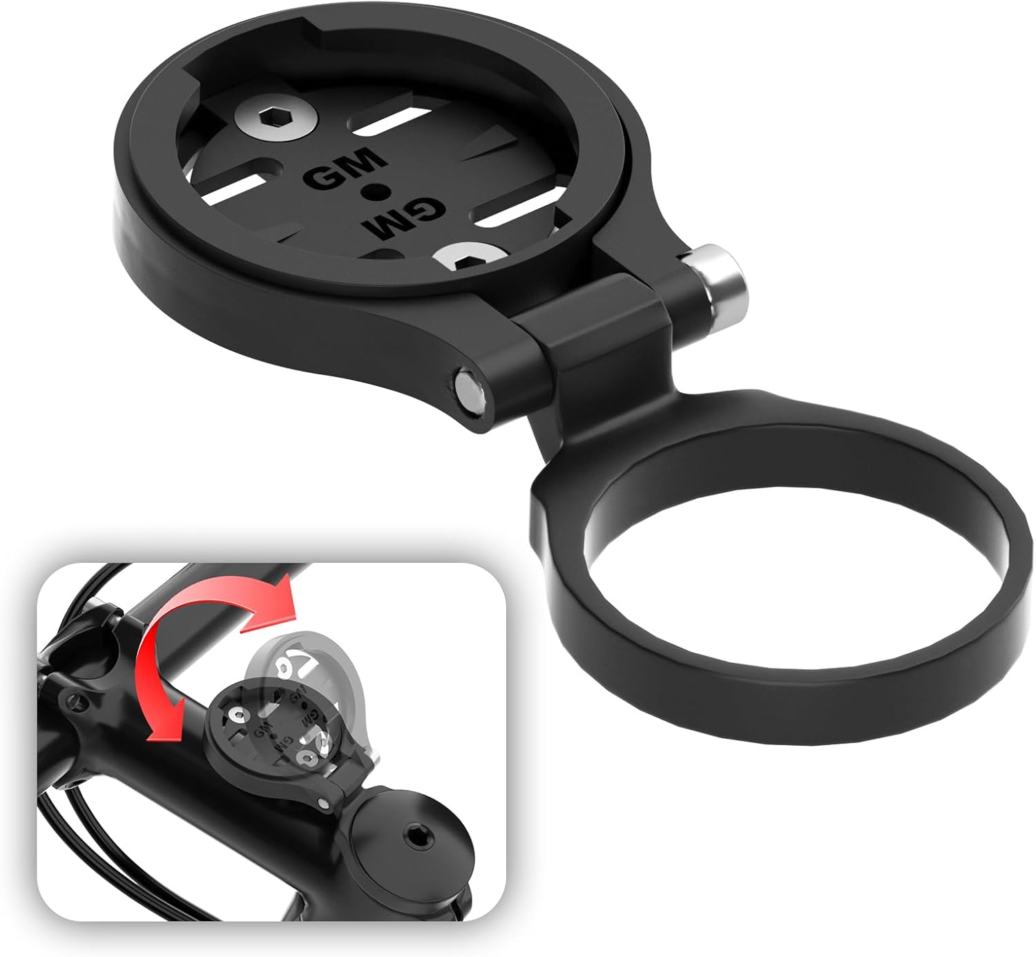 Amazon.com: Garmin Aluminum Alloy Cycling Computer Mount - Road ...