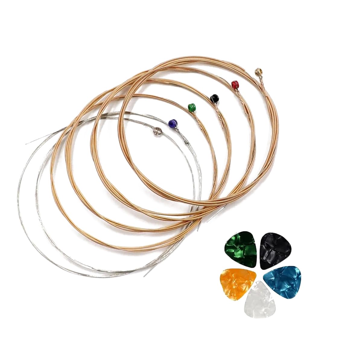 DEVICE OF URBAN INFOTECH Guitar Strings Set of 6 Replacement strings ...