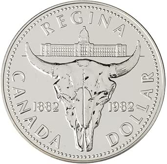 Royal Canadian Mint 1882-1982 $1 Centenary of Regina Proof .500 Silver ...