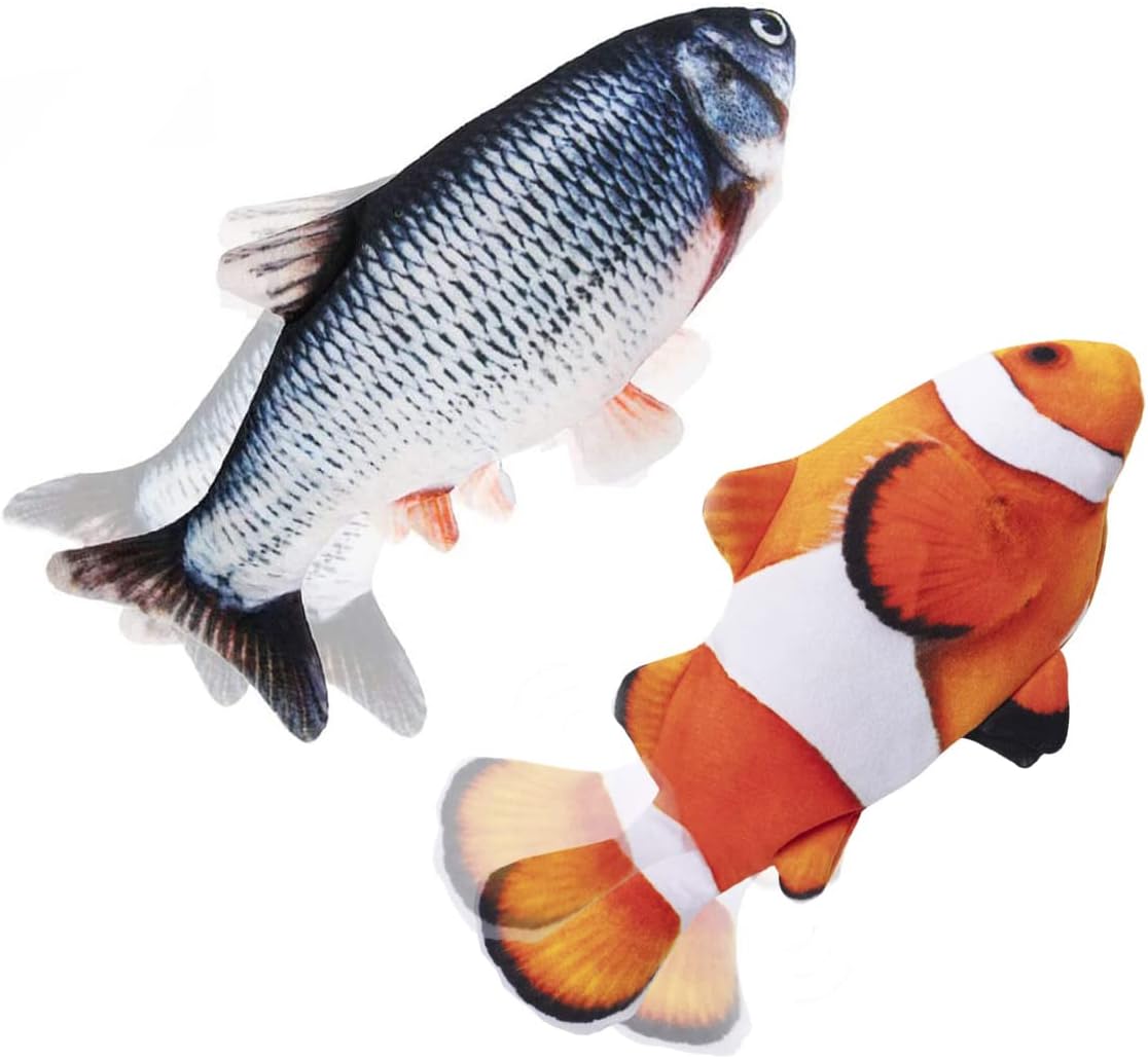 Nepfaivy Floppy Fish Cat Toy - Cat Toys for Indoor Cats, 11 ...