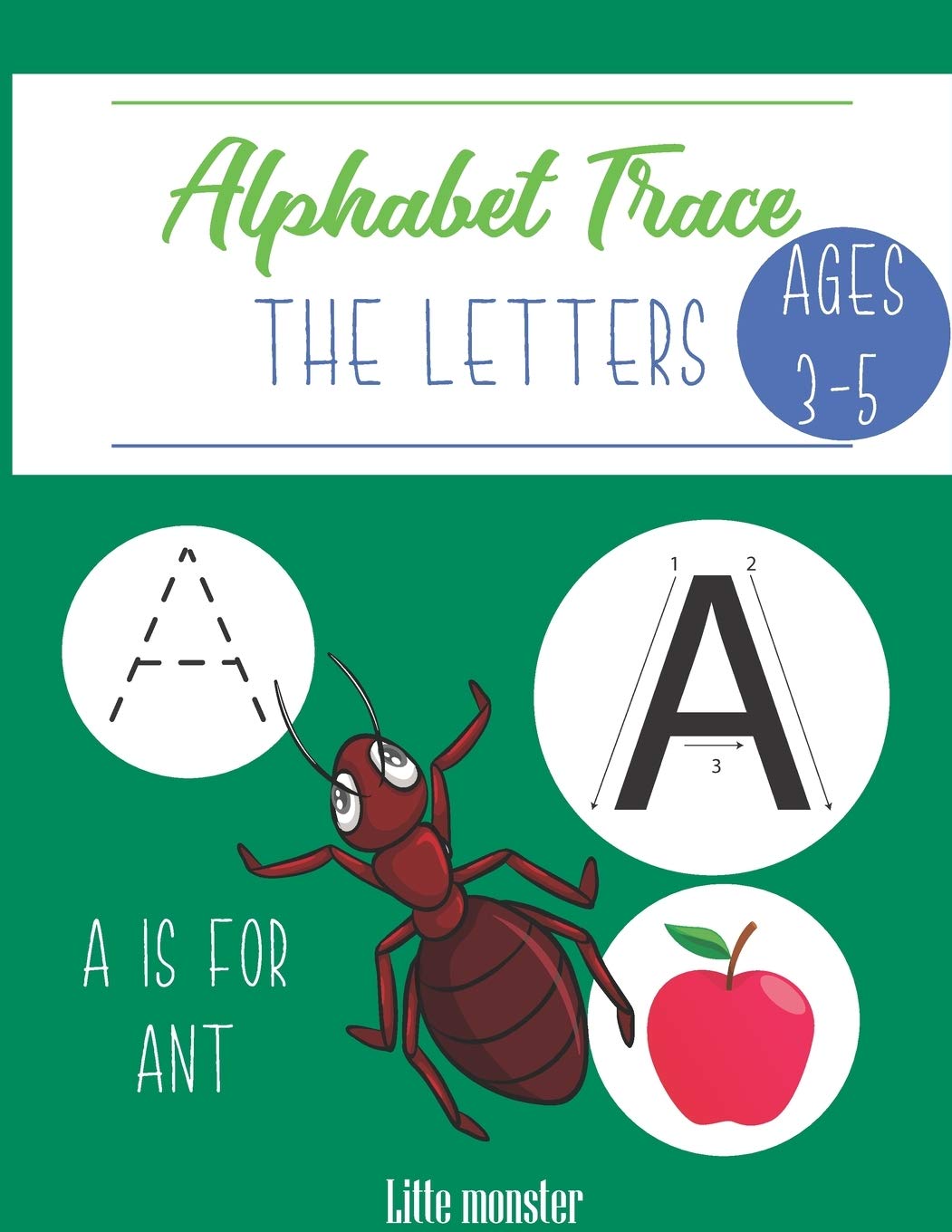 Buy Alphabet Trace the Letters: Handwriting Practice for Kids aged 3-5 ...