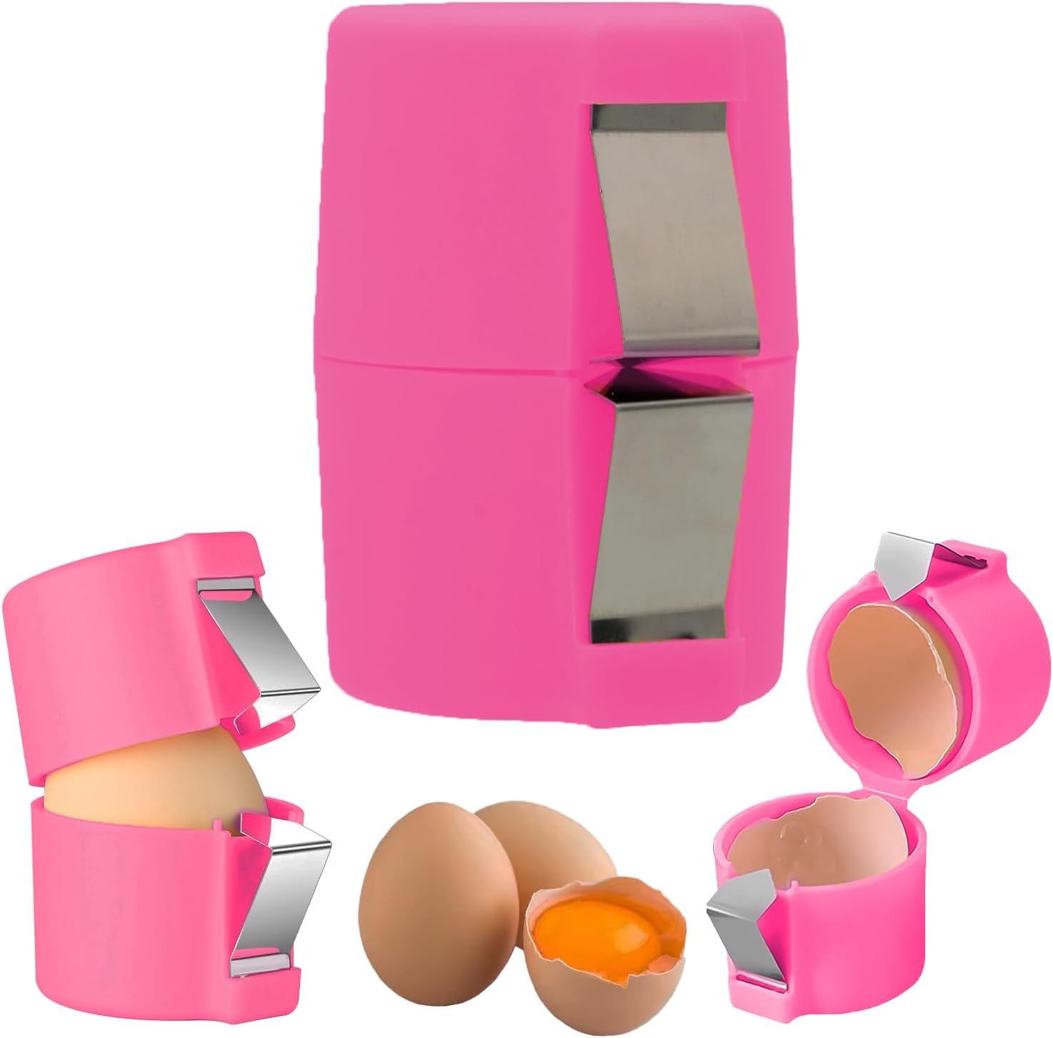 Egg Cracker Tool | Easy Shell Egg Opener | Handheld Egg Seperator Tool ...