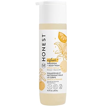 Amazon.com: The Honest Company 2-in-1 Cleansing Shampoo + Body Wash ...