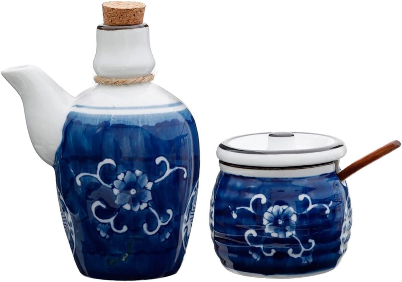 Amazon.com | Porcelain Spice Jar,sugar pot,Creamer and Sugar Sets ...