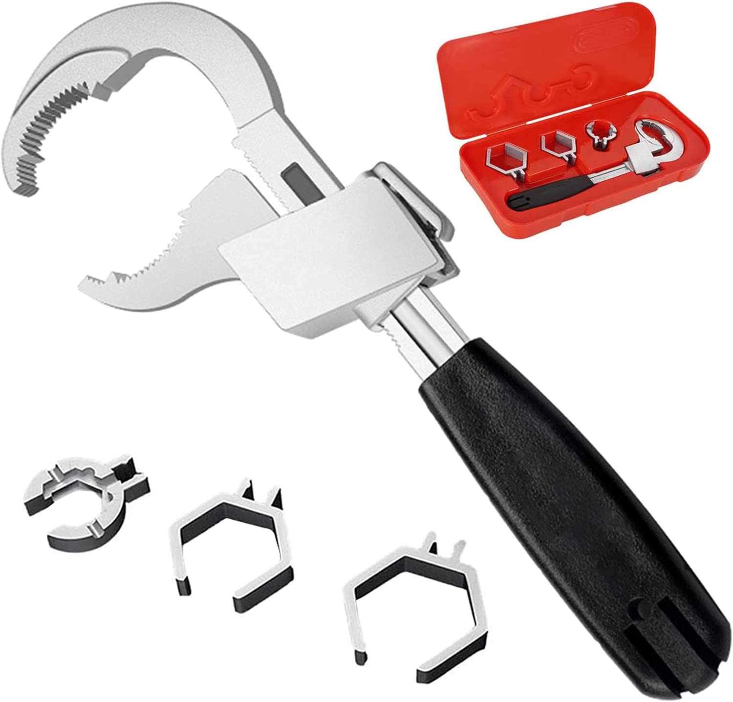 Universal Adjustable Double Ended Wrench, Multifunctional Faucet Wrench ...