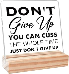 Amazon.com: Inspirational Quote Gift for Coworker Friend,Motivational ...
