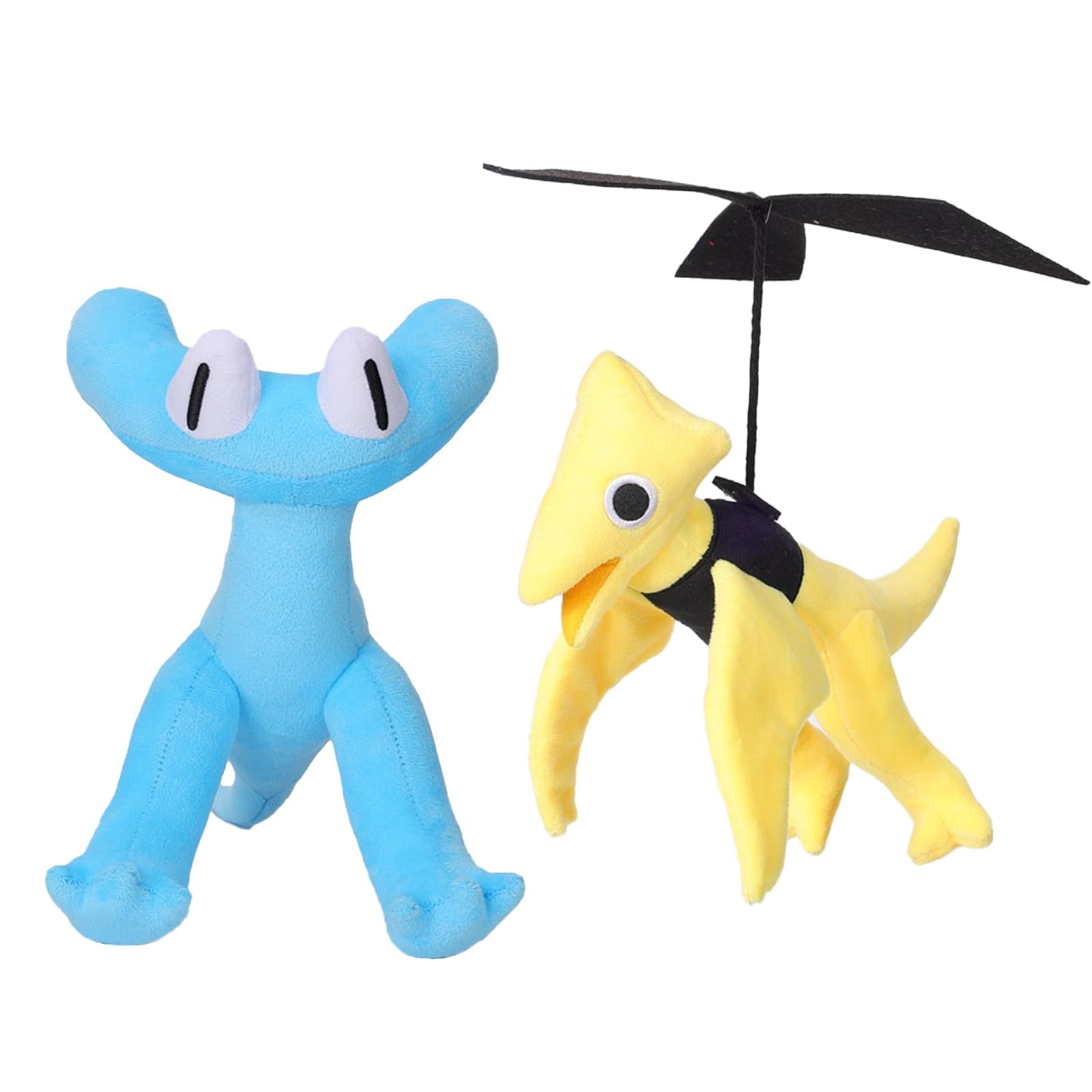 Buy GETIEN Rainbow Friends Plush Toys,Cyan Plush, Lookies Plush, Yellow ...