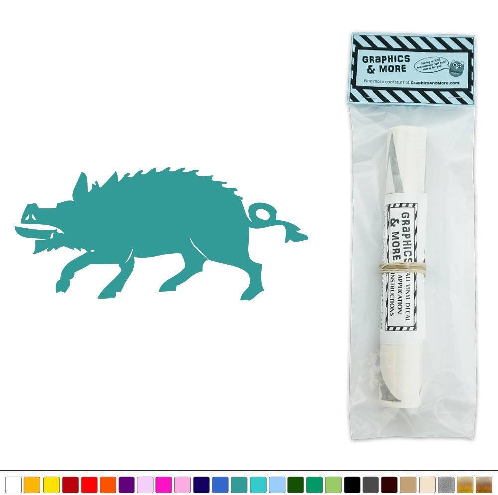 Amazon.com: GRAPHICS & MORE Boar Medieval Vinyl Sticker Decal Wall Art ...
