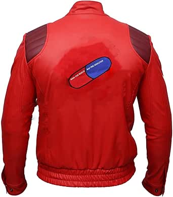 Amazon.com: JACKETSZONE Capsule Manga Red Akira Jacket | Logo Pill ...