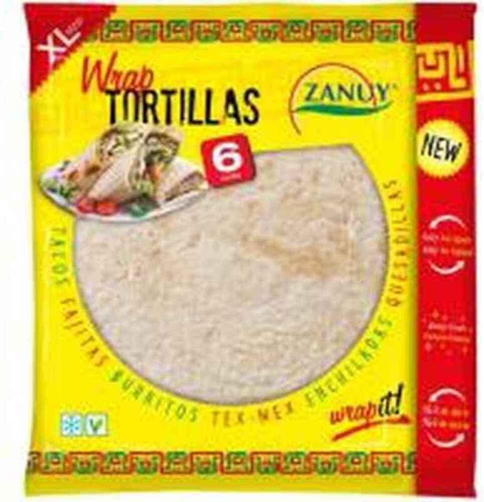 Tortillas de Trigo XL Zanuy (Grande) (375 g) 8411778600293 : Amazon.com ...