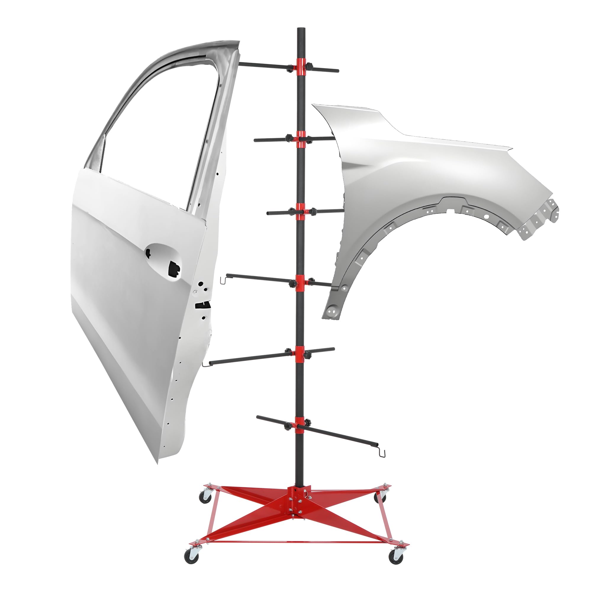 Amazon.com: 71 Inch Panel Tree Paint Stand Holder with 6 Hook Levers ...