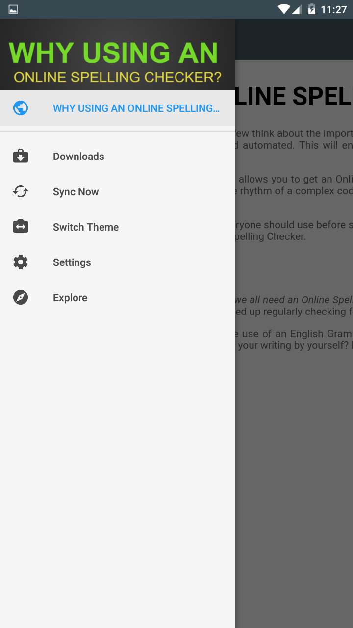WHY USING AN ONLINE SPELLING CHECKER? - App on Amazon Appstore