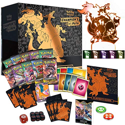 Totem World Champions Path Elite Trainer Box Gigantamax Charizard With ...