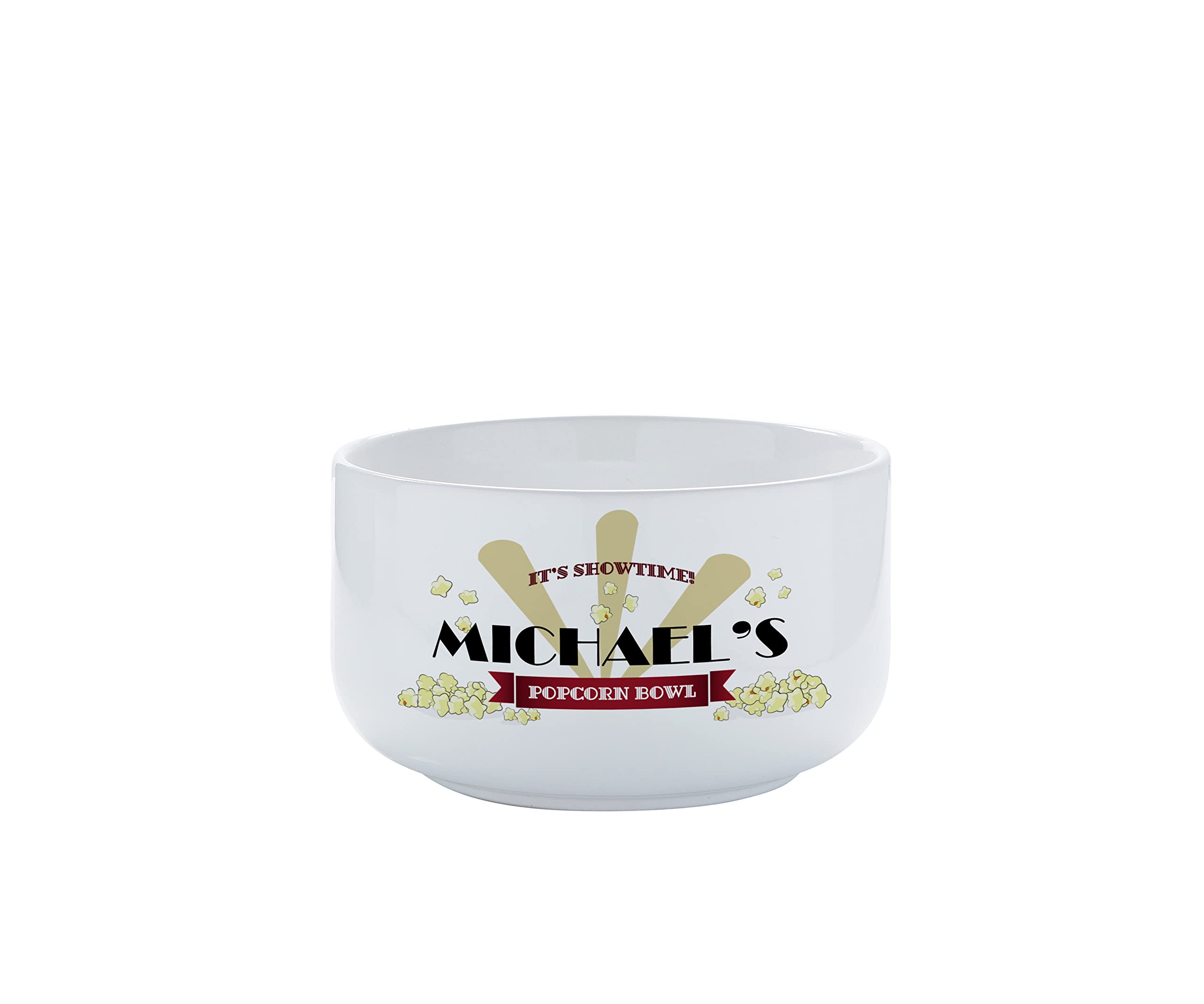 Amazon.com: Personalization Universe Movie Night Snack Bowl ...