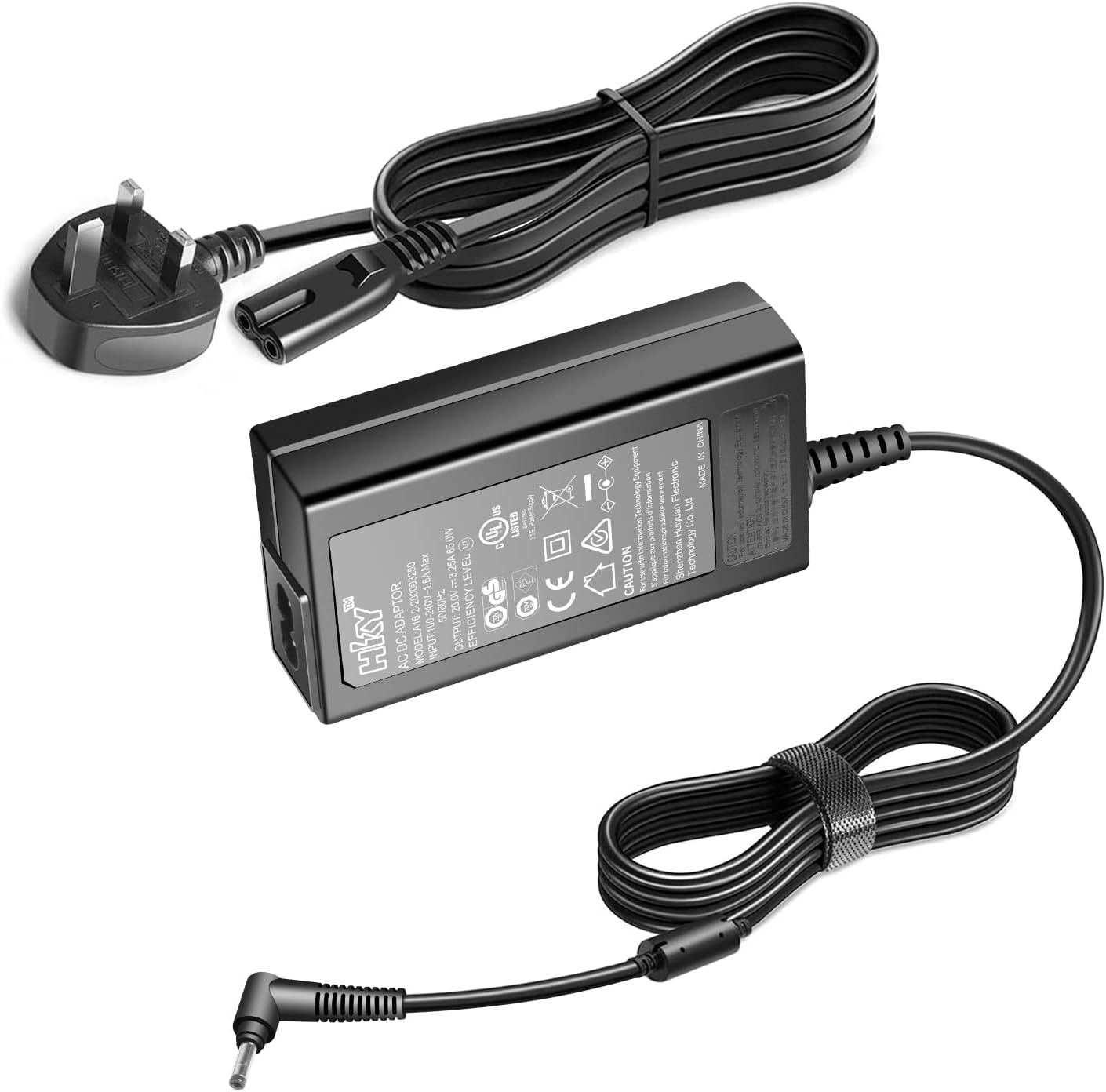 Lenovo 65W AC Wall Adapter, Power Supply - UK/Ireland: Amazon.co.uk ...