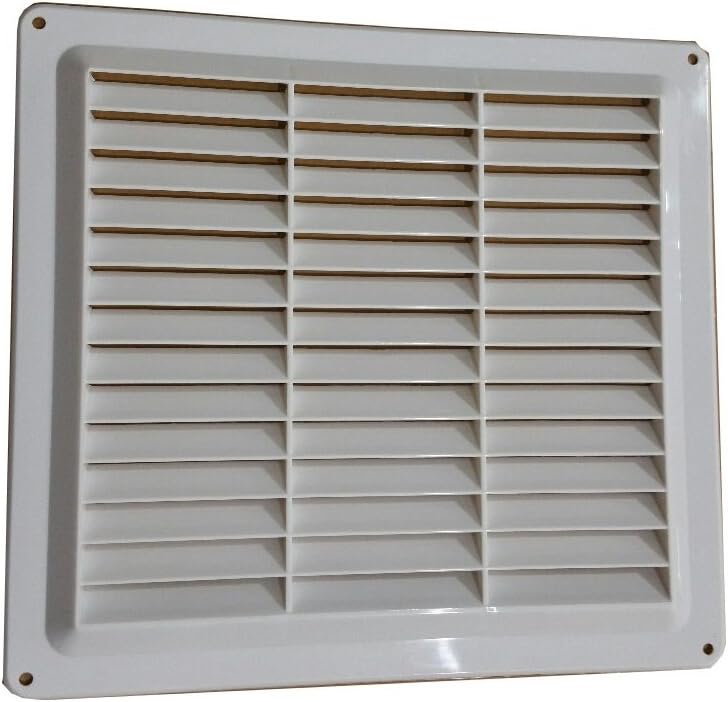 Bulk Hardware Limited BH50591 Louvered Air Vent Grille with Flyscreen ...