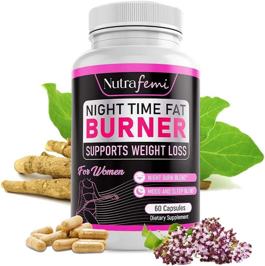 Amazon.com: Fat Burner for Women | Weight Loss - Night Time Fat Burner ...