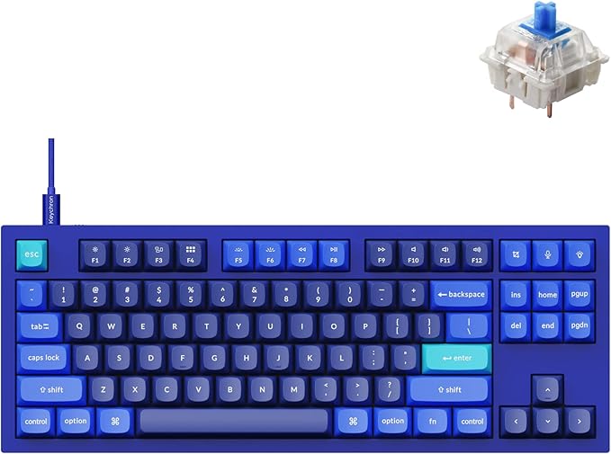Keychron Q3 RGB Tenkeyless Layout QMK/VIA Programmable Macro Hot ...