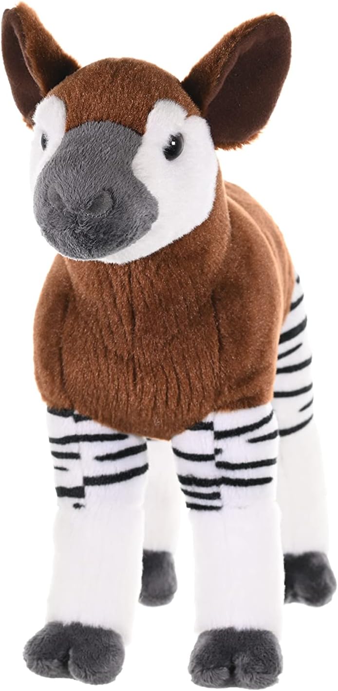Wild Republic 30cm Cuddlekins Okapi : Amazon.co.uk: Toys & Games
