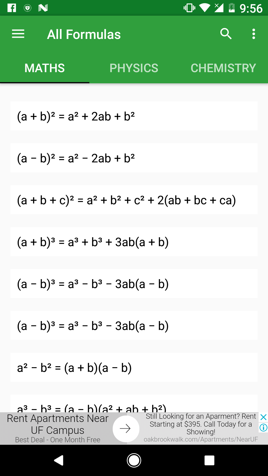 All Formulas - App on Amazon Appstore