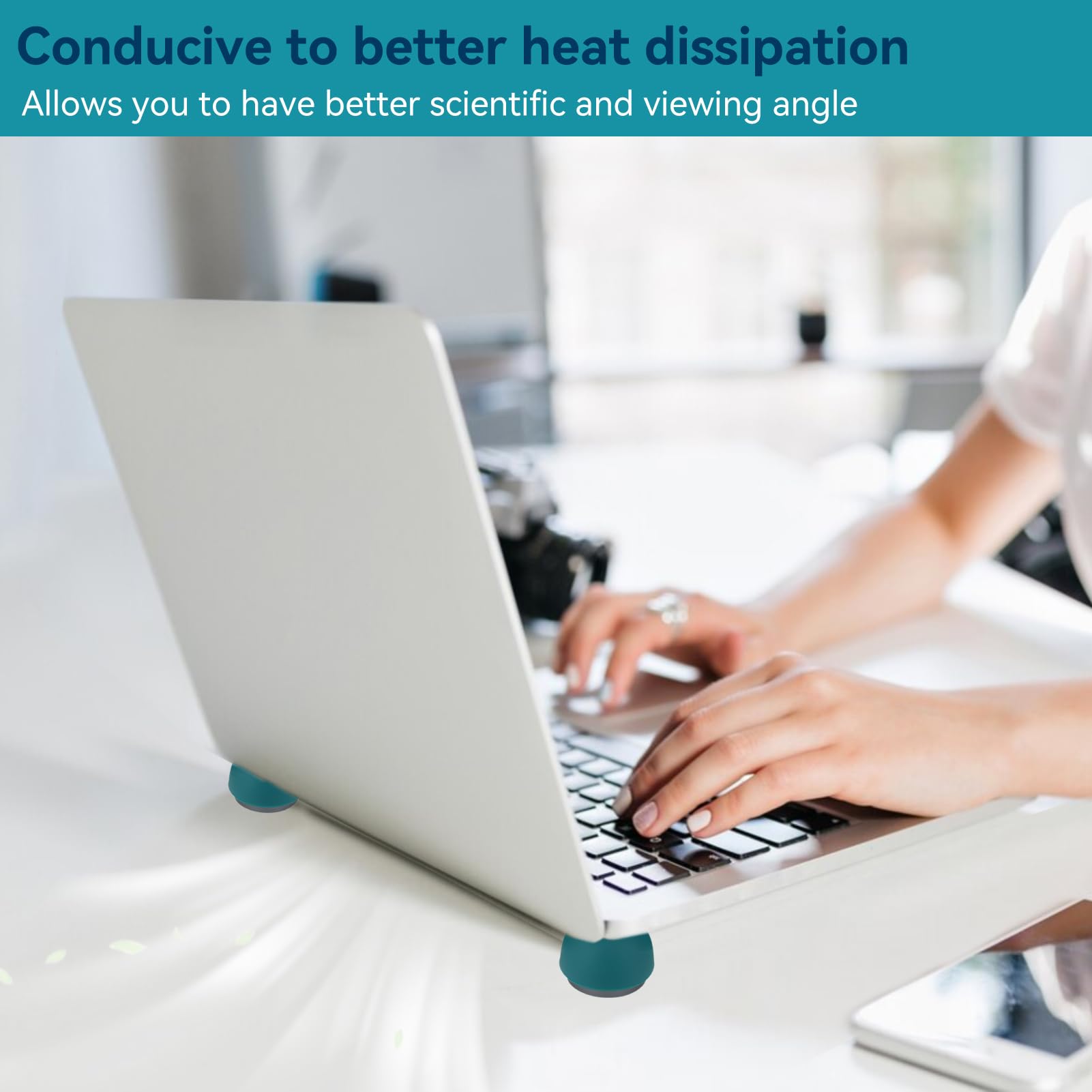Snapklik.com : Laptop Cooling Stand, Mushroom Shaped Ergonomic Laptop ...