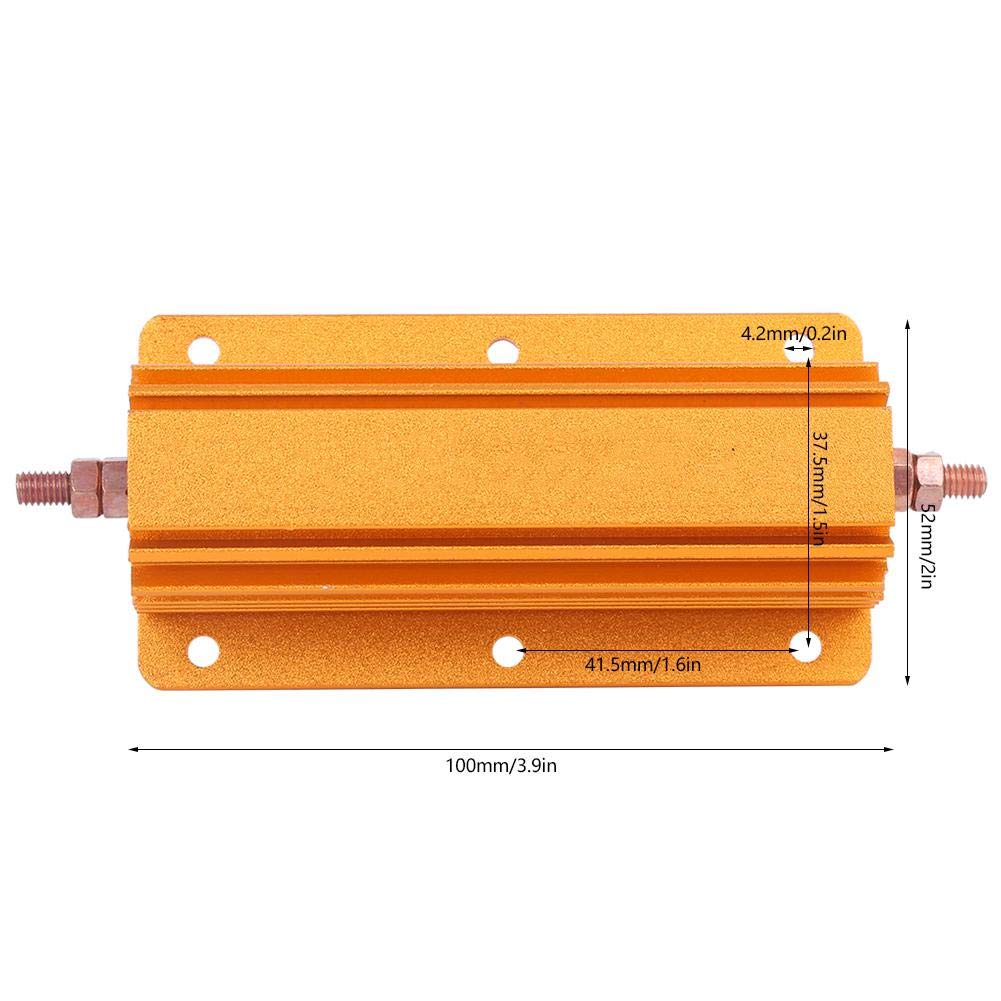 Snapklik.com : Power Aluminum Shell Wire-wound Resistor, RX24 200W 1R