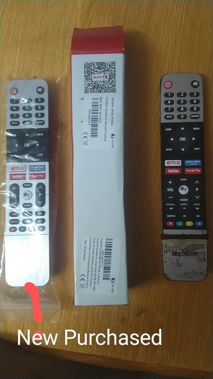 Buy 7SEVEN® Compatible for Kodak Tv Remote Original Suitable for Smart ...