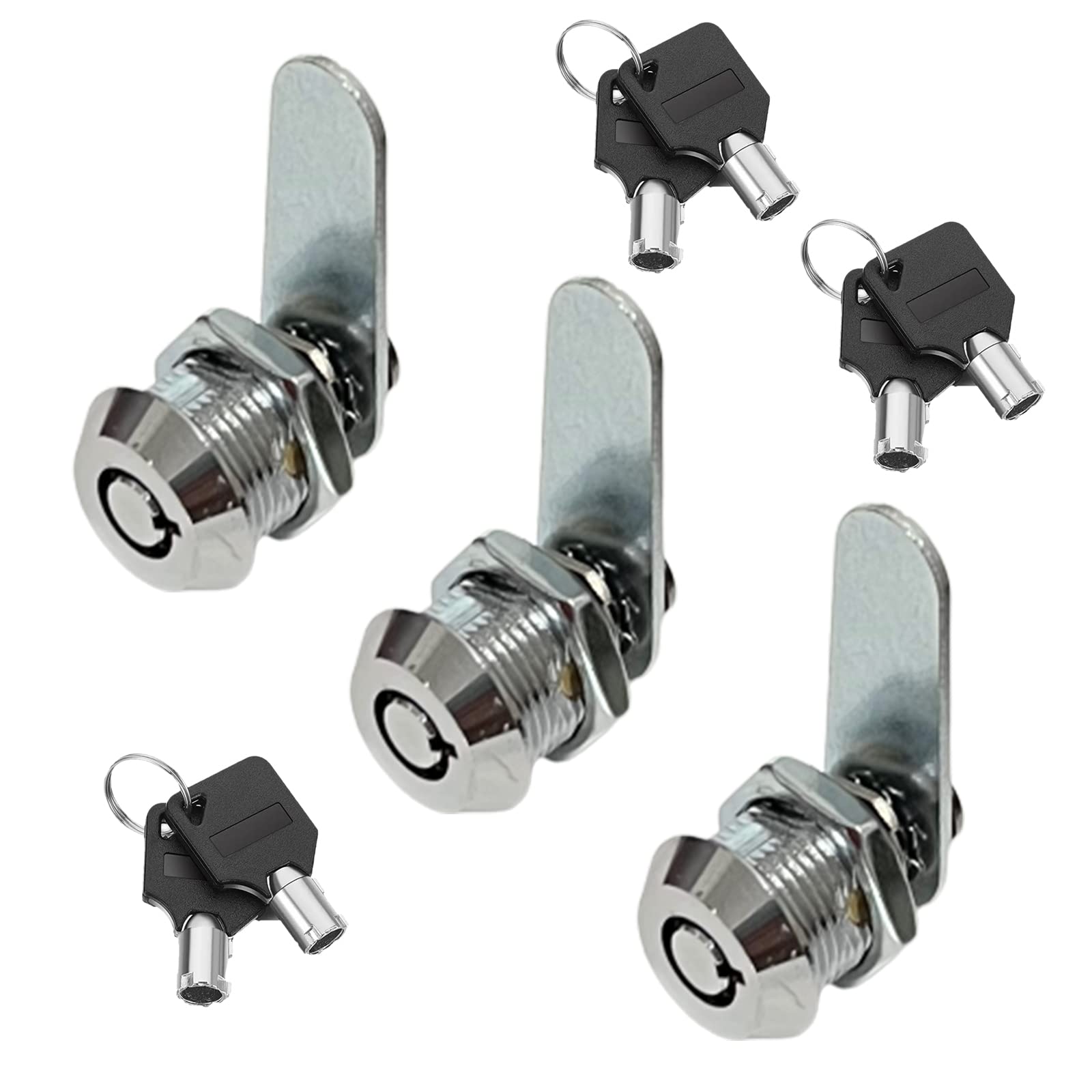 Amazon.com: ZBAwvini 3 Pack RV Storage Locks Keyed Alike, Tubular Cam ...