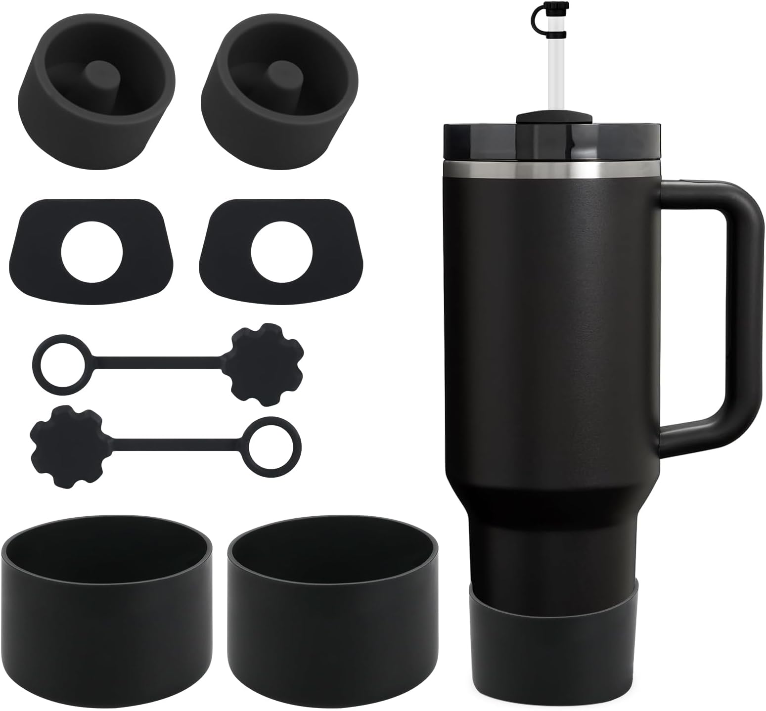 Amazon.com: Spill-Proof Silicone Accessory Set for Stanley Cups ...