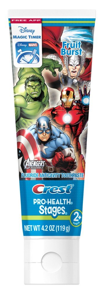 Crest Toothpaste Cartoon