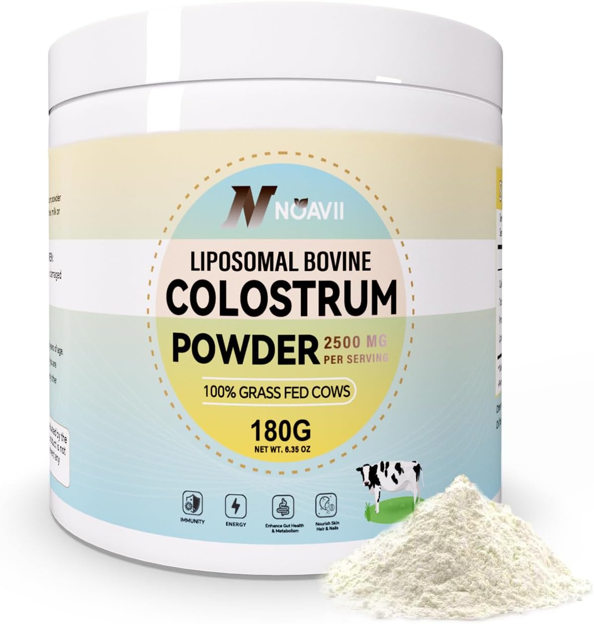 Amazon.com: Ascanium Colostrum Powder - Grass-Fed 40% Colostrum ...