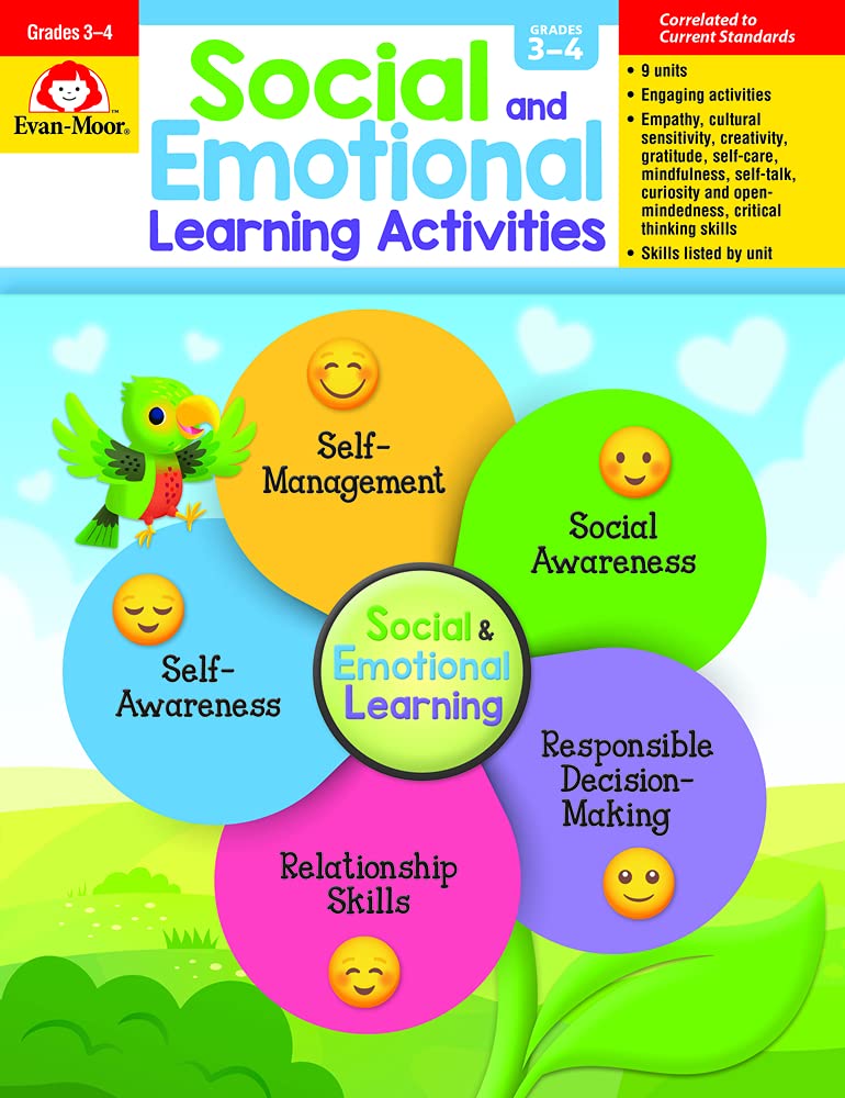 Buy Evan-Moor Social and Emotion Learning Activities, Grades 3-4 ...