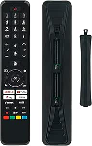 RC45165T Replacement Voice TV Remote Control Fit for Bush Smart 4K UHD ...