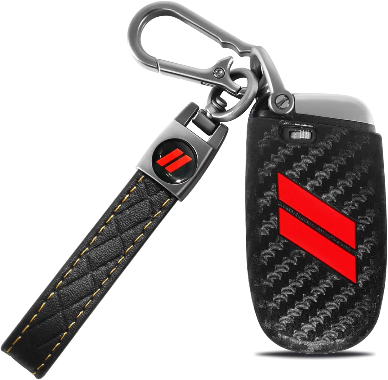 Amazon.com: REMOCH for Dodge Key Fob Cover with Keychain for Dodge ...