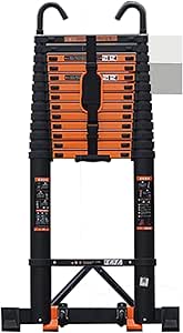 Amazon.co.jp: Telescopic Ladder with Hook Stabilizer Bar 6m/5m/4m/3m ...