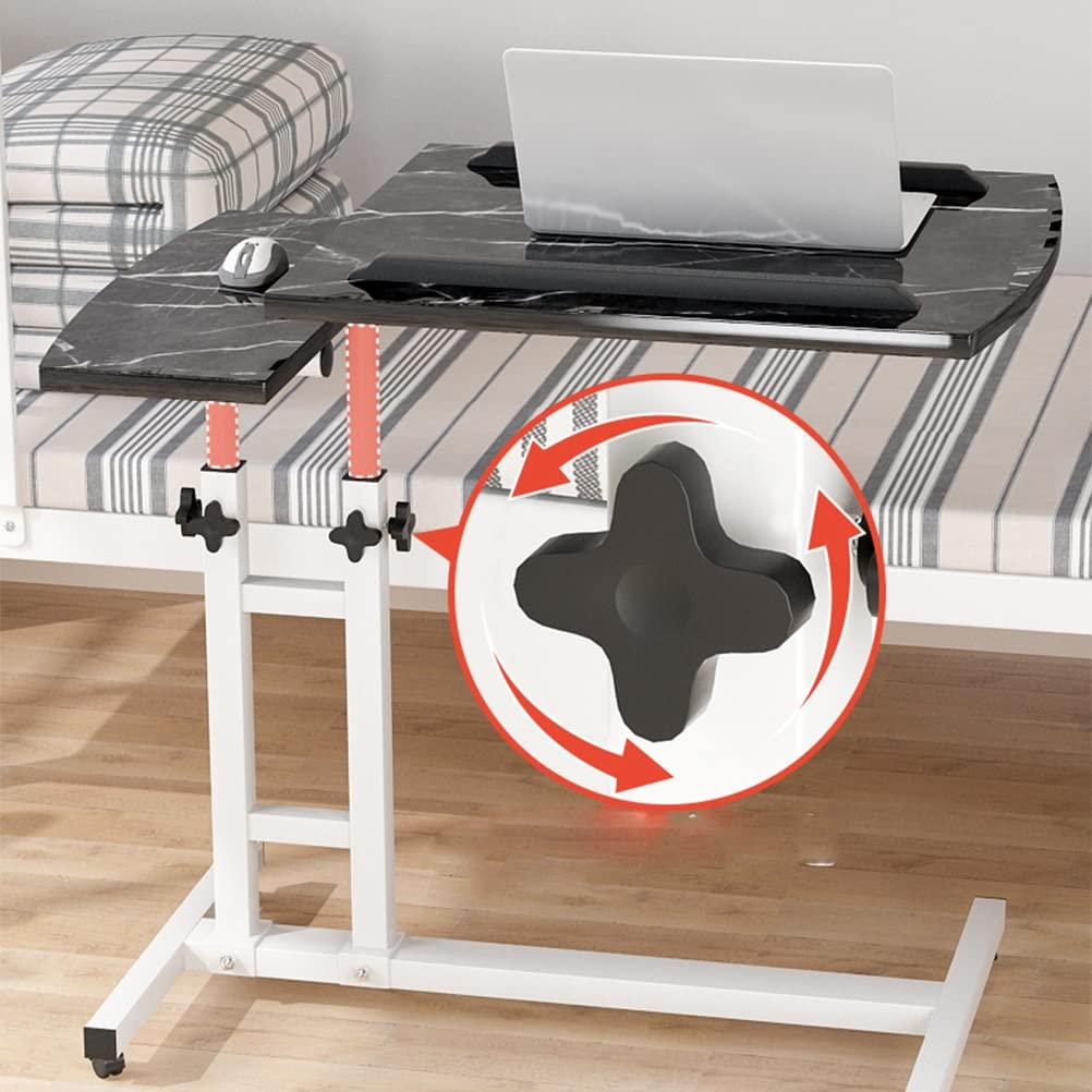 Angle Height Adjustable Rolling Laptop Desk