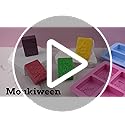 Amazon.com: Moukiween Soap Molds Silicone, 3D Rectangular Insect Flower ...