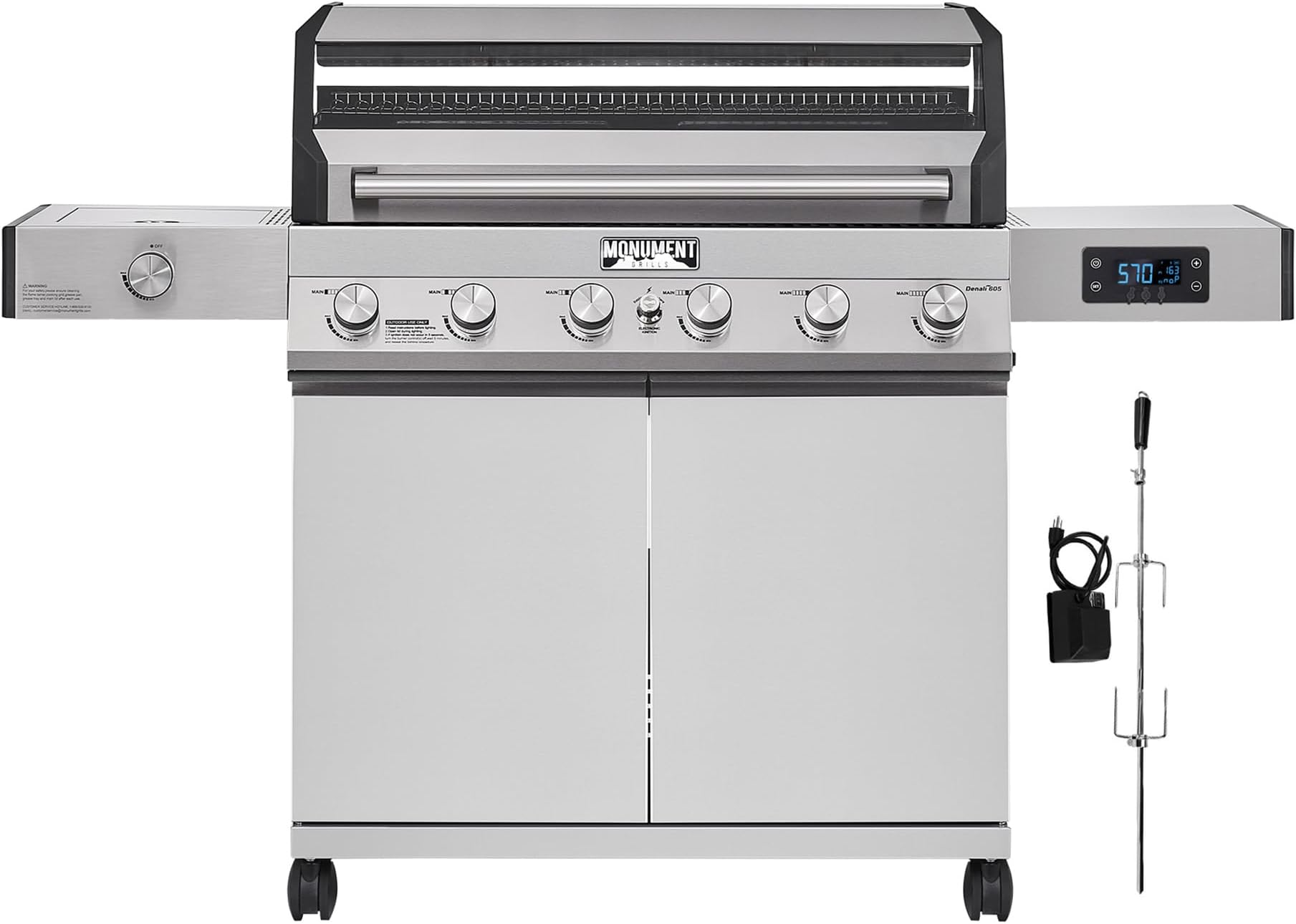 Amazon.com : Broilmaster DPP109-2 Stainless Steel H Burner Kit H3X H3 ...