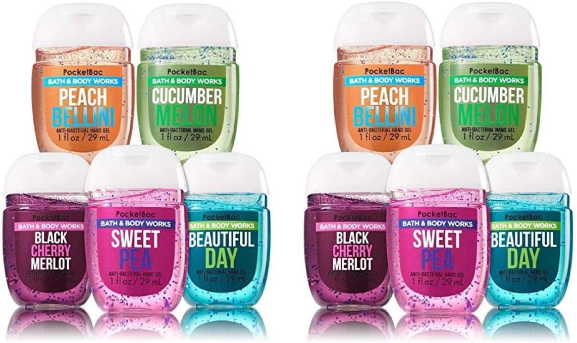 Amazon.com : Bath & Body Works PocketBac Hand Sanitizer Gel Ocean For ...