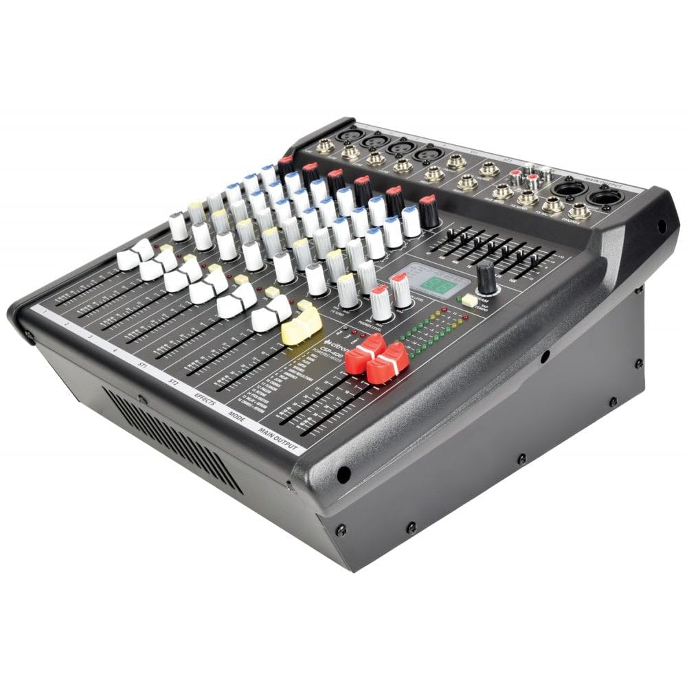 Citronic - CSP Series | Compact Powered Mixer With Built In Effects | 8 ...