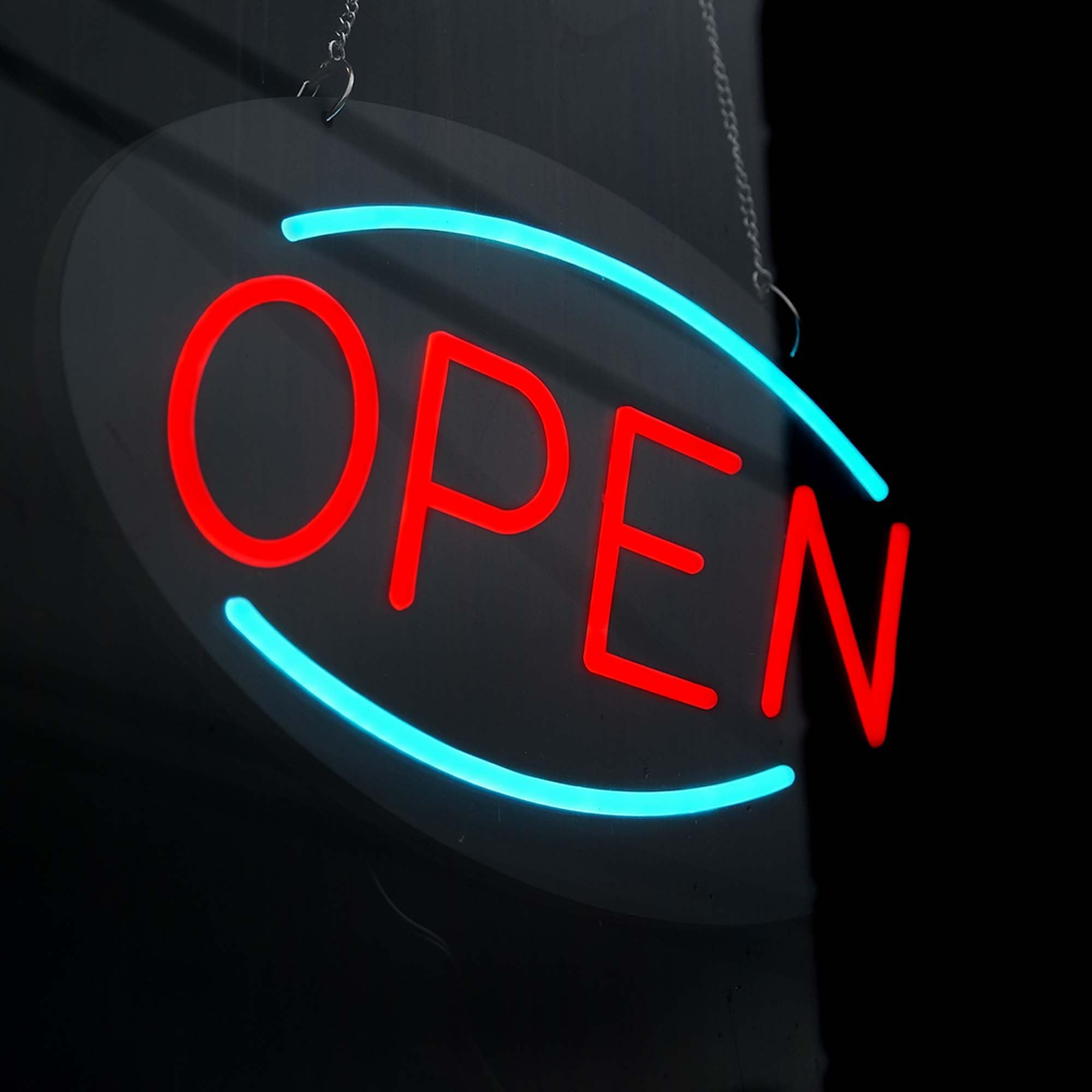 Amazon.com : Open LED Sign,LED Business Open Sign Include Business ...