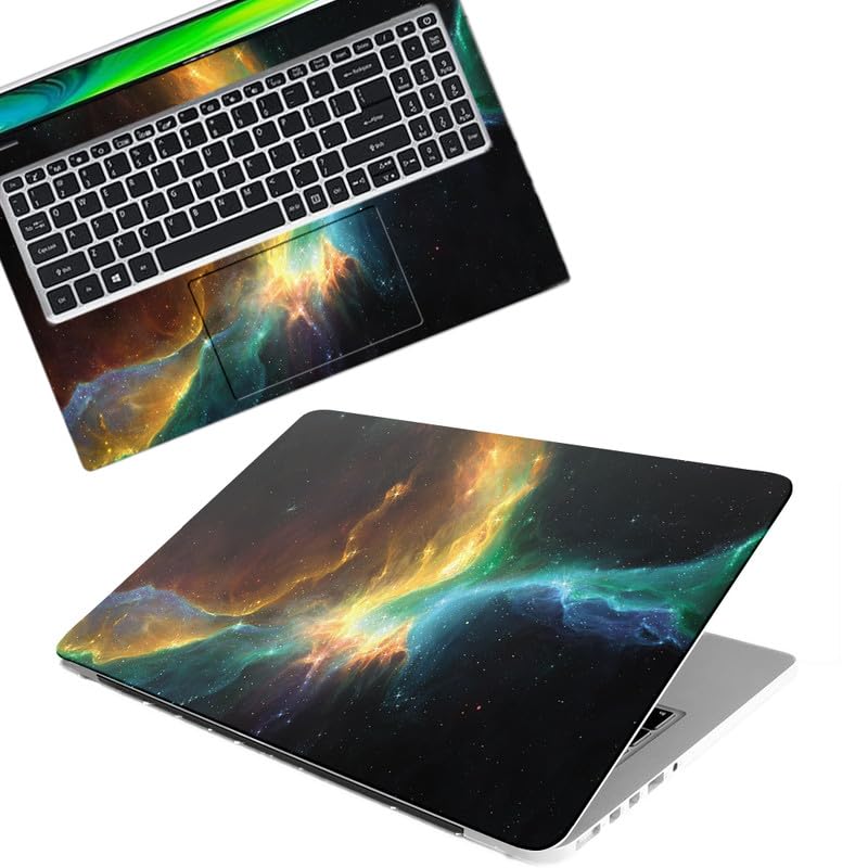 Galaxsia Space D10 Full Body Vinyl Laptop Skin/Sticker/Cover Upto 15.6 ...