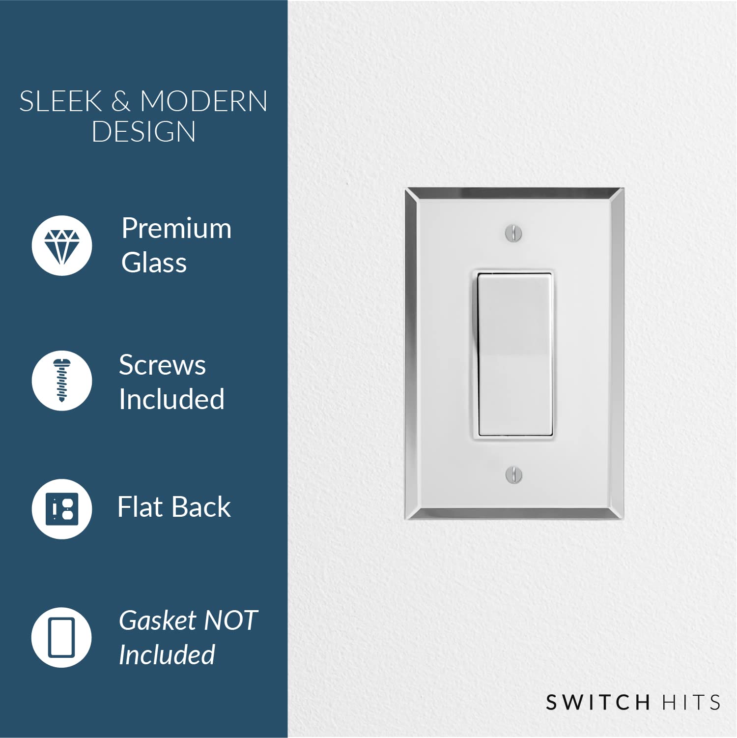 Glass Switch Plates Outlet Covers DHgate.com:86mm Black Glass Switch