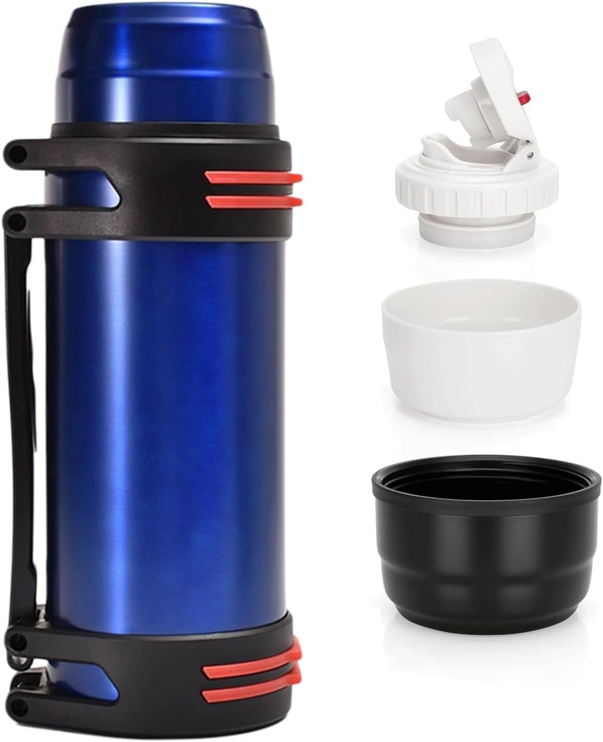 Amazon｜スポーツ ジャグ 4リットル 大容量 水筒 1.2L/1.6L/2L/2.5L/3L/4L/5.2L/6L ワンタッチ 水分補給 真空断熱 保温 保冷 スポーツ ジャグ コップ ...